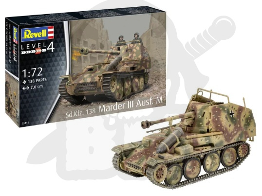 Battle-Models > Revell 03316 Sd.Kfz. 138 Marder III Ausf.M 1:72